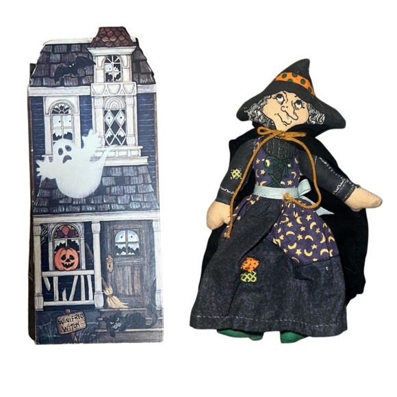 Hallmark | Holiday | Vintage Hallmark 97s Bicentennial Winifred Witch ...